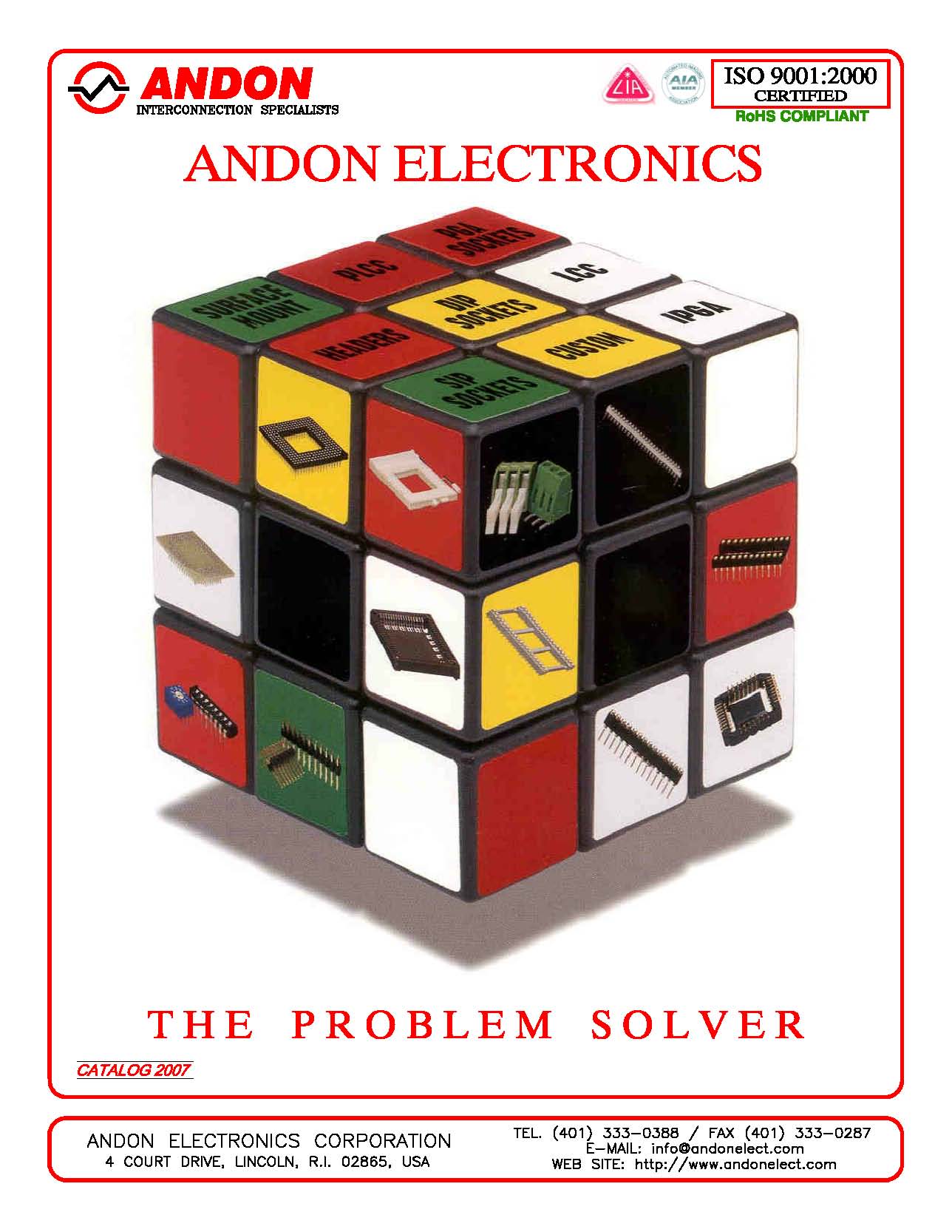 Andon Electronics Corporation - View Catalog